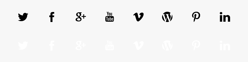 Sprite Social Icons Png, Transparent Png , Transparent Png Image - PNGitem