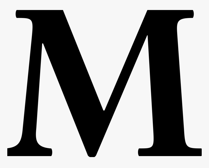 Thumb Image - File Font M Svg, HD Png Download , Transparent Png Image ...