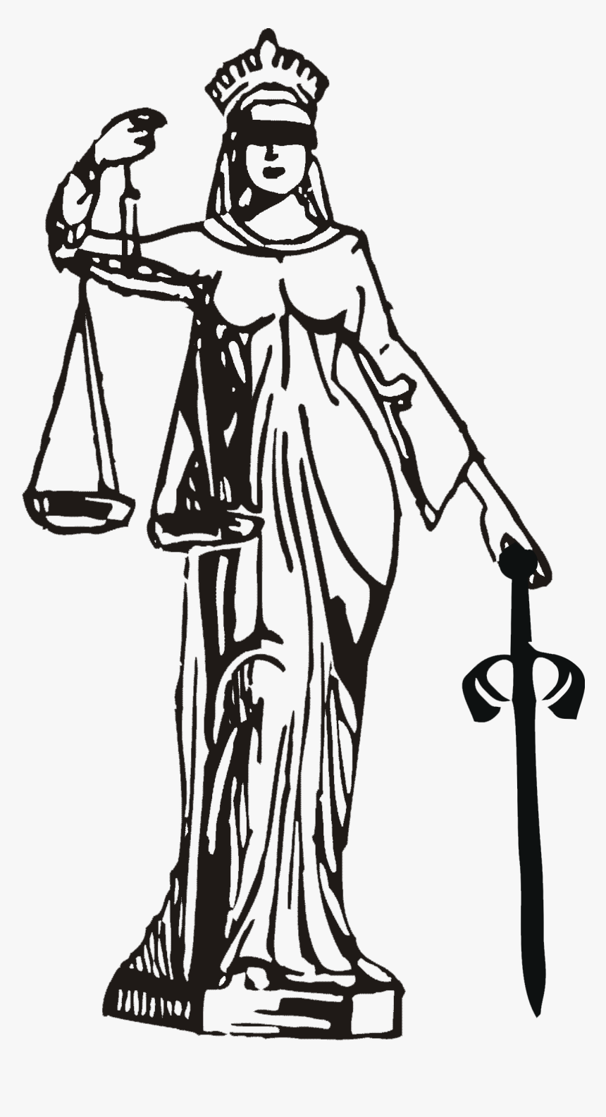 Nyay Ki Devi - Symbol Advocate, HD Png Download , Transparent Png Image ...
