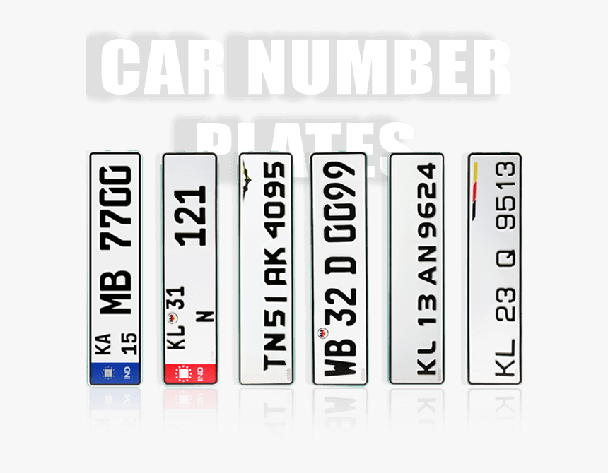Car Number Plate Kerala, HD Png Download , Transparent Png Image - PNGitem