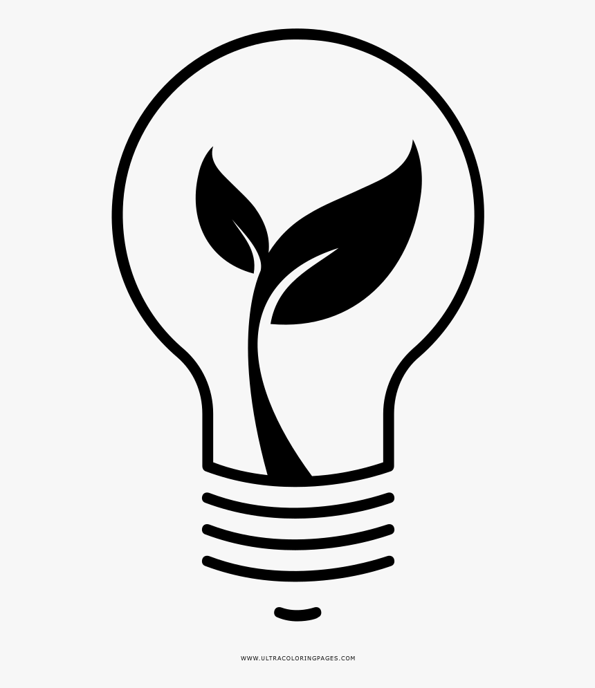 Energy Conservation Coloring Page - Innovation Friendly Icons, HD Png ...