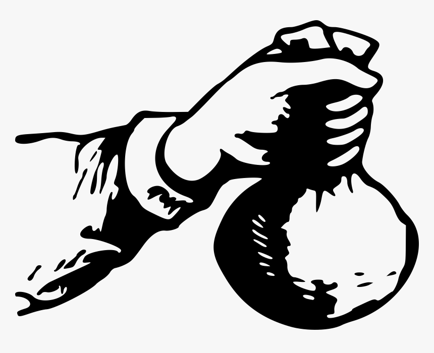 Hand Offering A Bag Clip Arts - Hands Giving Money Clipart, HD Png ...