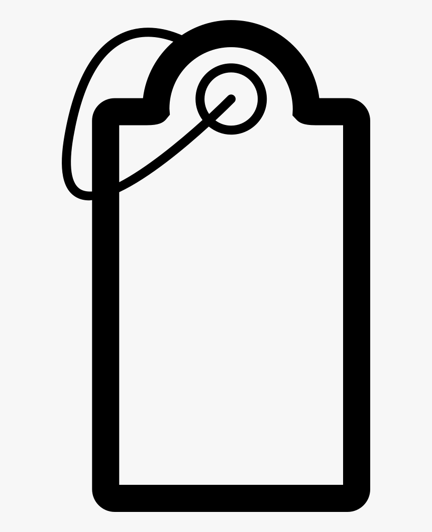 Tag Price With String - Tag With String Svg, HD Png Download ...