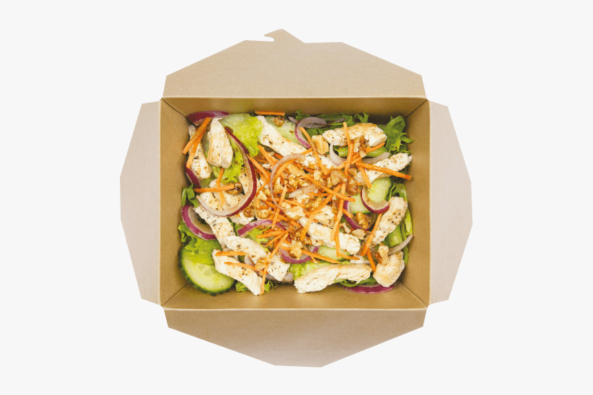 Healthy Cafe Crunch Mansfield Fit Food Fast - Chicken Salad Box, HD Png ...