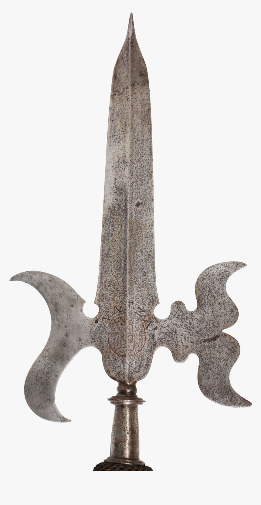 Rare Italian Halberd 17th Century - Italian Halberd, HD Png Download ...