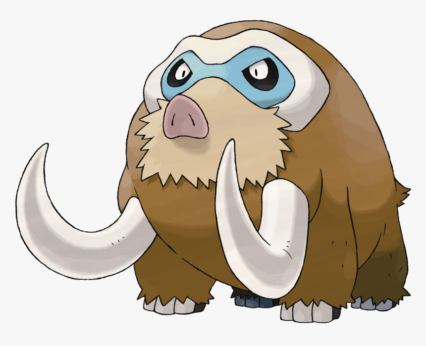 Mamoswine - Mammoth Pokemon, HD Png Download , Transparent Png Image ...