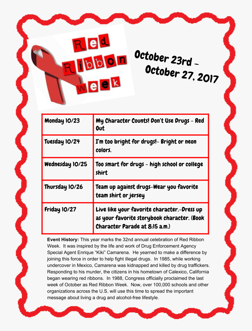 Red Ribbon Week 2011, HD Png Download , Transparent Png Image - PNGitem