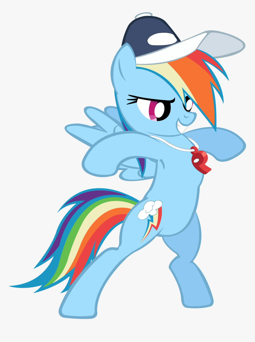 Rainbow Dash - Mlp Coach Rainbow Dash, HD Png Download , Transparent ...