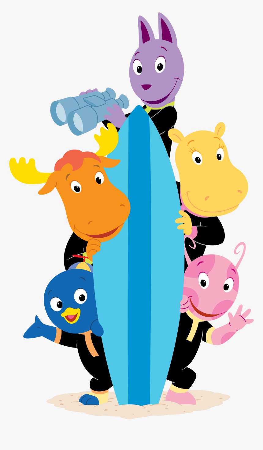 The Backyardigans Beach Bonanza Characters Cast - Backyardigans Beach ...