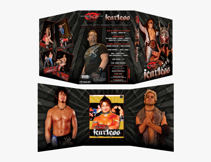 Fearlessdvd-large - Collage, HD Png Download , Transparent Png Image ...