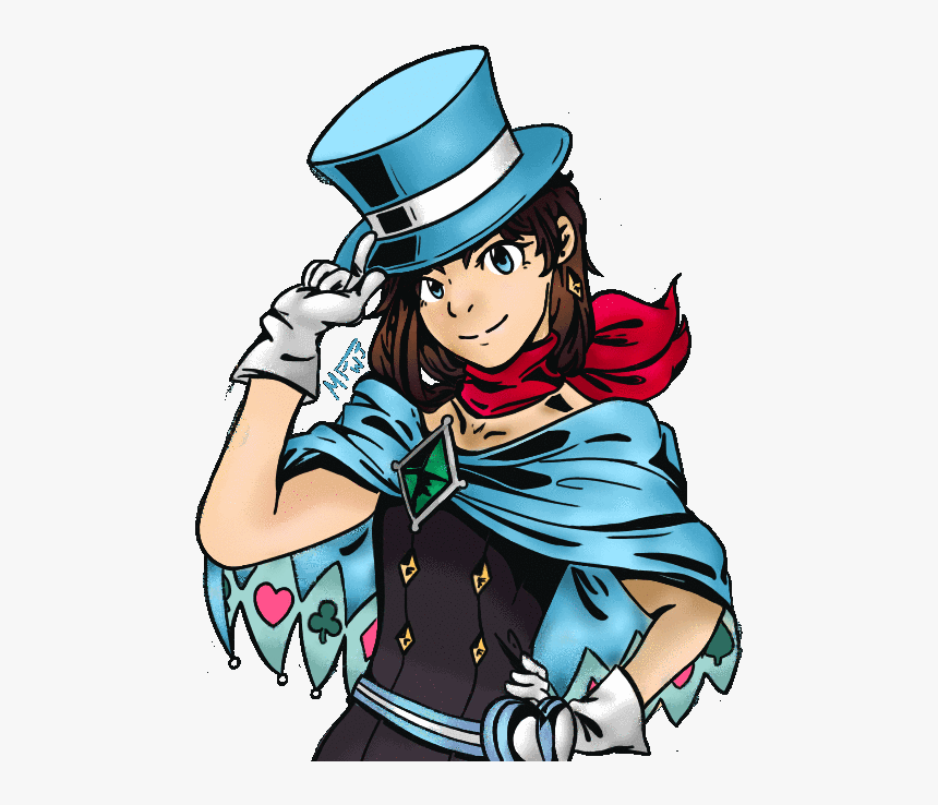 Trucy Wright Ace Attorney - Trucy Ace Attorney, HD Png Download ...