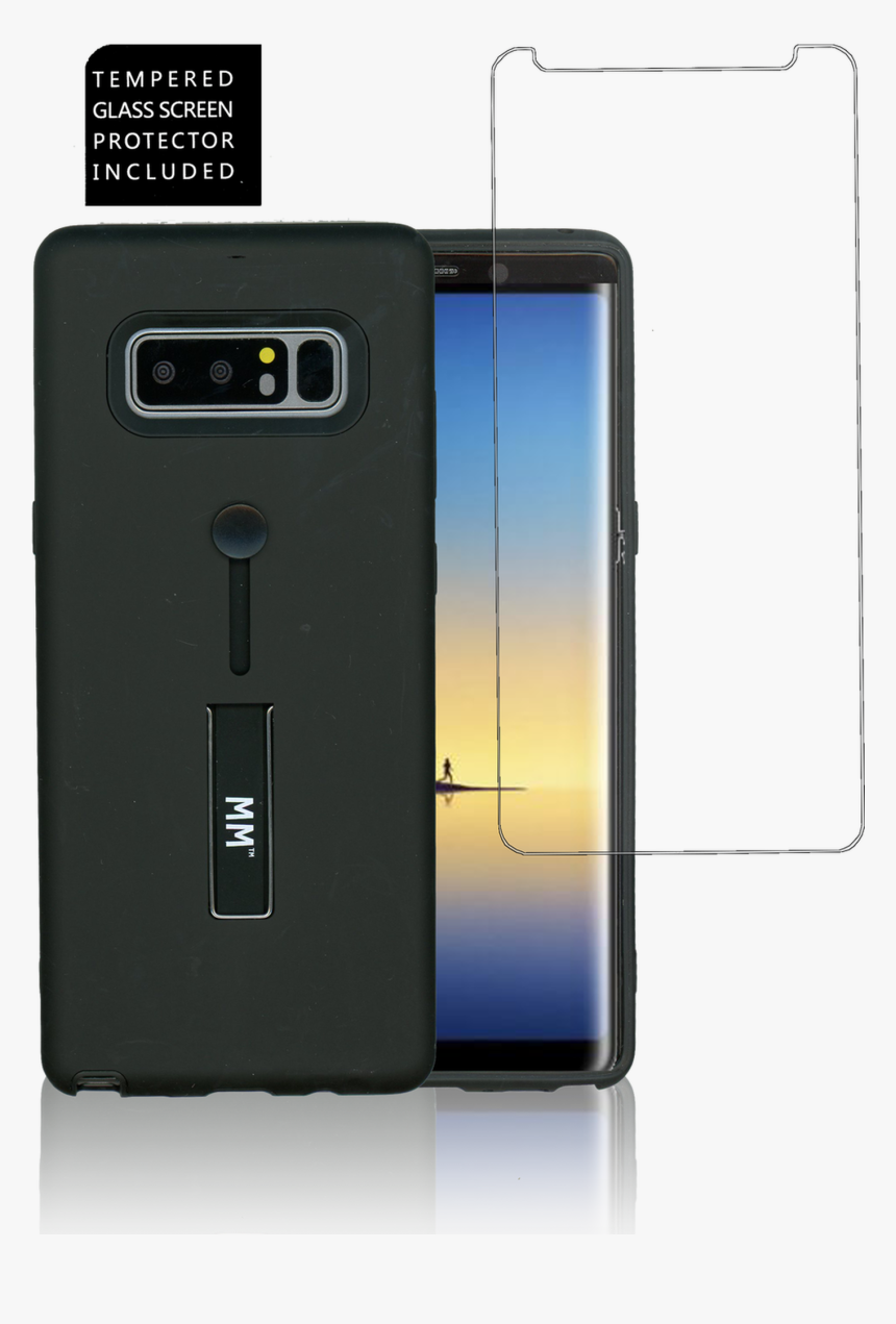 Samsung Galaxy Note 8 Mm Opal Slim Kickstand Black, HD Png Download ...