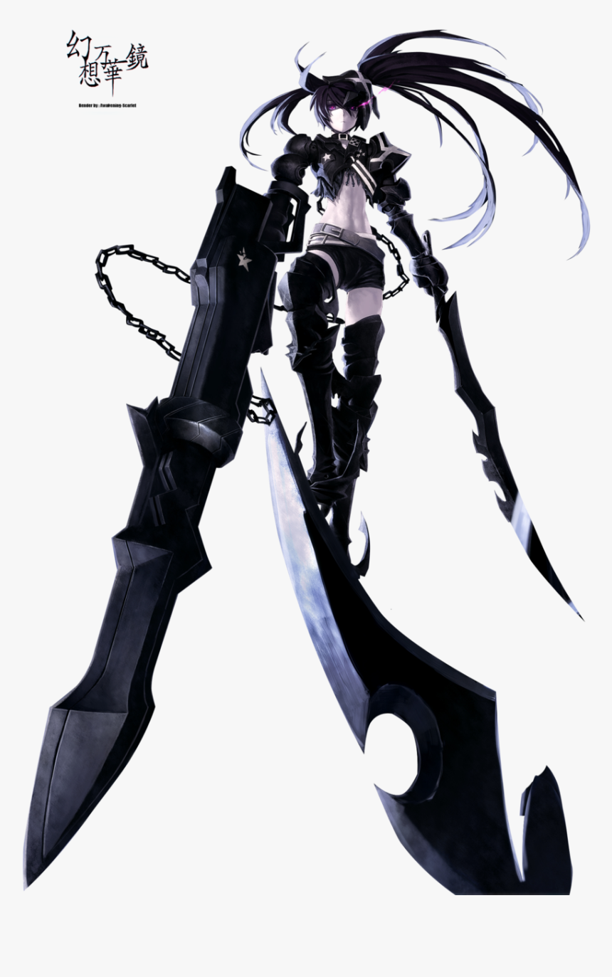 Black Rock Shooter Render 1 By Draox-d5gubxn - Black Rock Shooter Ibrs ...