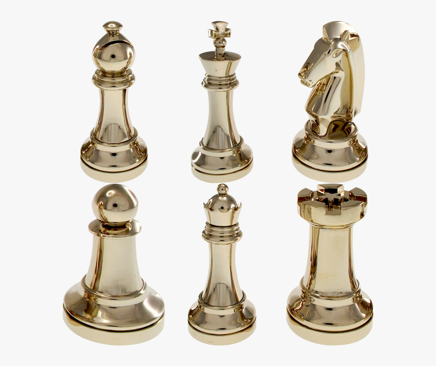 Silver Color Chess Puzzle Set - Silver Color Chess Piece, HD Png ...