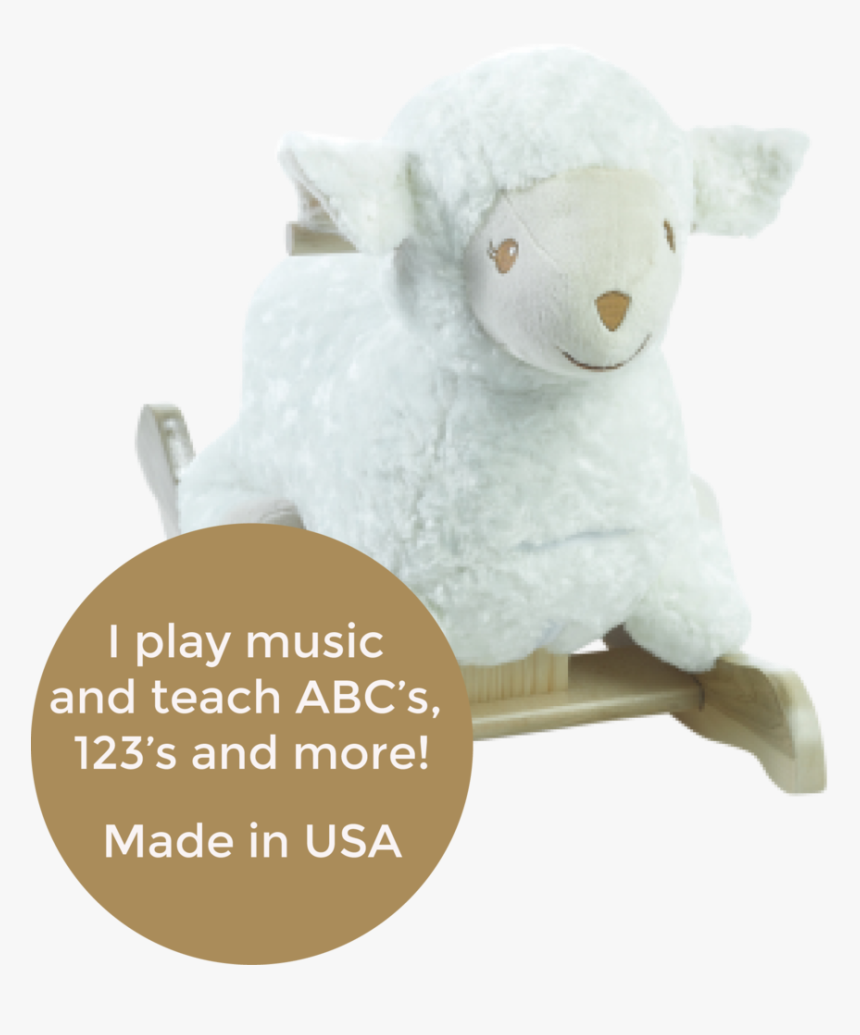 Lambkin Lamb Baby Rocker - Stuffed Toy, HD Png Download , Transparent ...