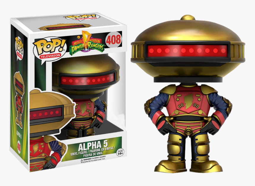 Alpha 5 Us Exclusive Pop Vinyl Figure - Alpha 5 Funko Pop, HD Png ...