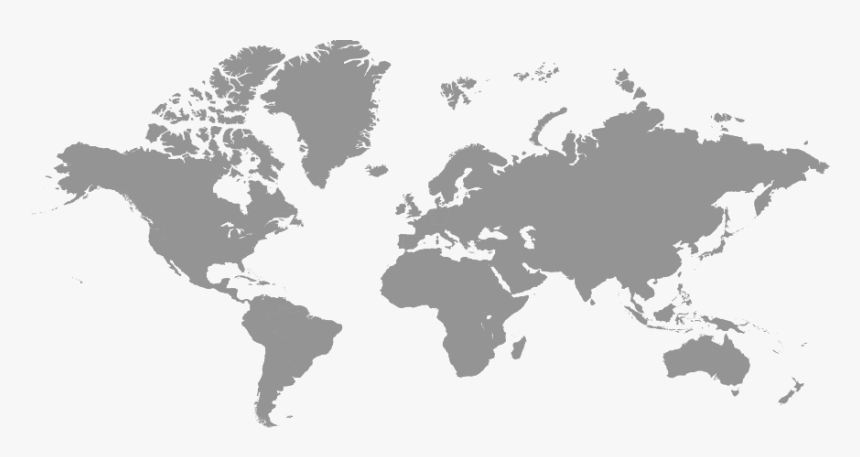 World Map Free Png Image - Grey World Map Png, Transparent Png ...