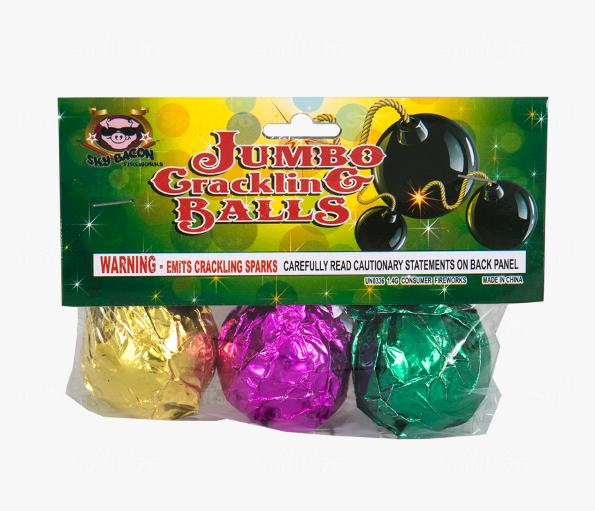 Super Jumbo Crackling Balls, HD Png Download , Transparent Png Image ...