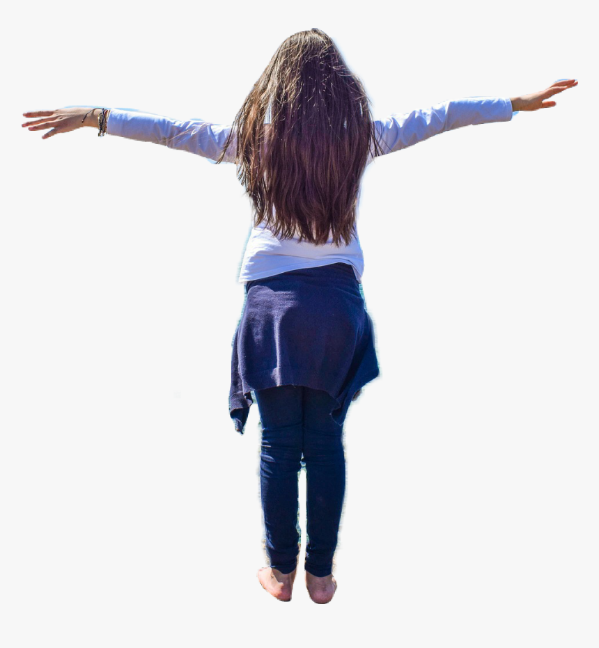 Transparent Girls Png - Girl From Back Png, Png Download , Transparent ...