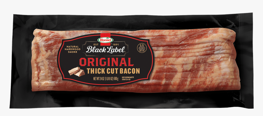 Hormel Black Label Stack Pack Bacon, HD Png Download , Transparent Png ...