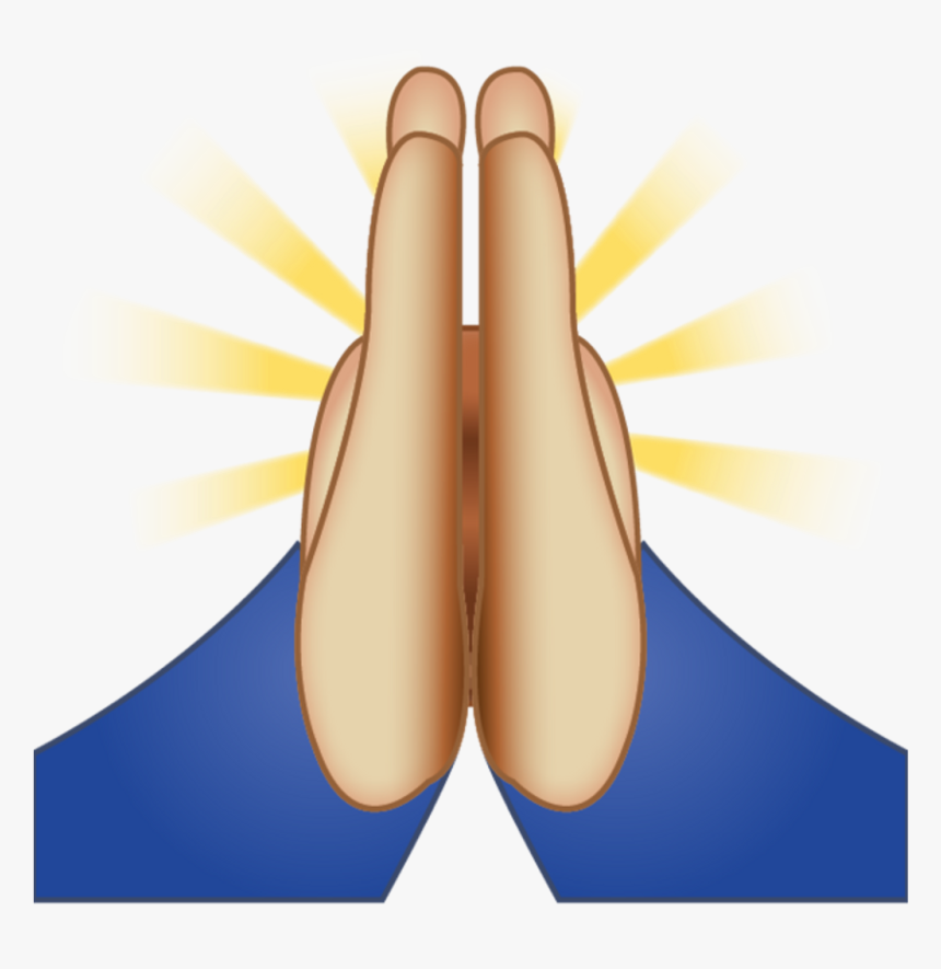 Prayinghands Emoji Pray Ftestickers Freetoedit - Prayer Emoji, HD Png ...