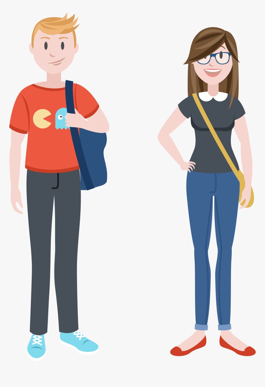 Student Png - School Students Vector Png, Transparent Png , Transparent ...