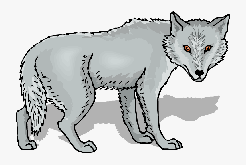 Wolf Clipart Outline Png, Transparent Png , Transparent Png Image - PNGitem