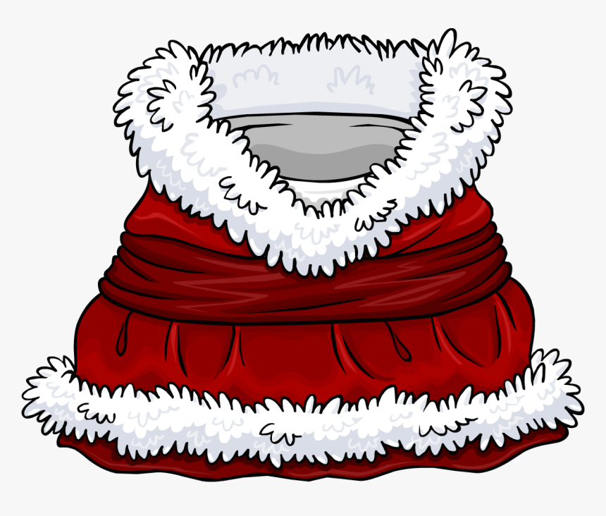 Mrs Claus Body Template , Png Download - Claus Dress Transparent ...