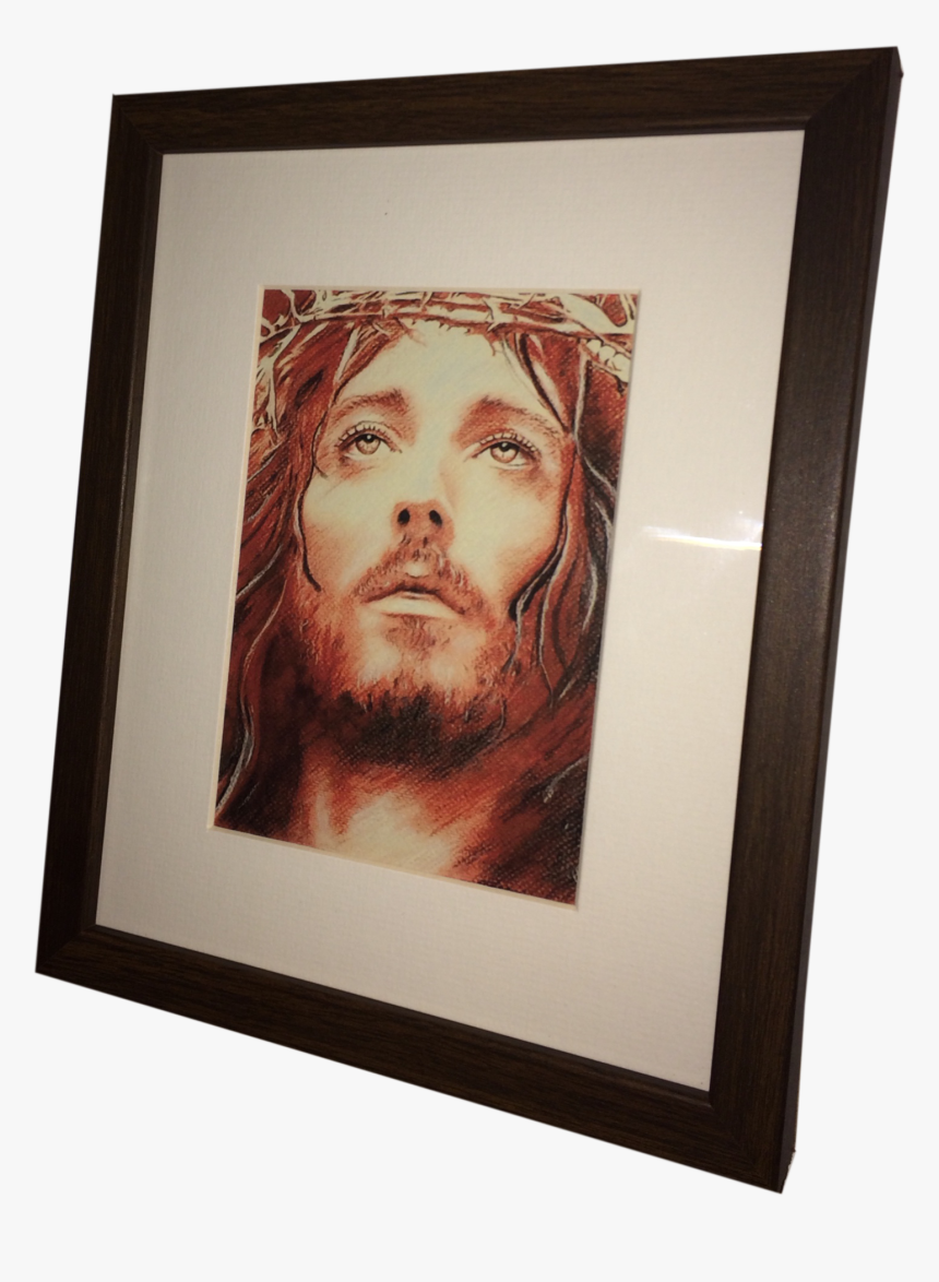 Jesusframe - Picture Frame, HD Png Download , Transparent Png Image ...