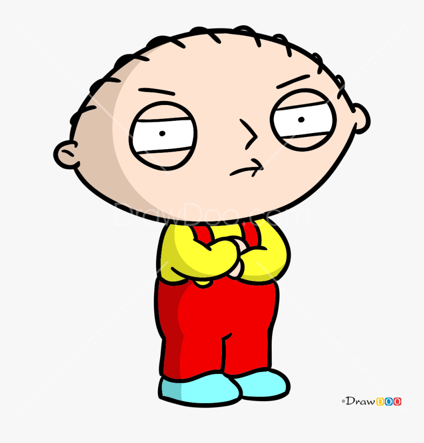How To Draw Stewie Griffin With A Gun