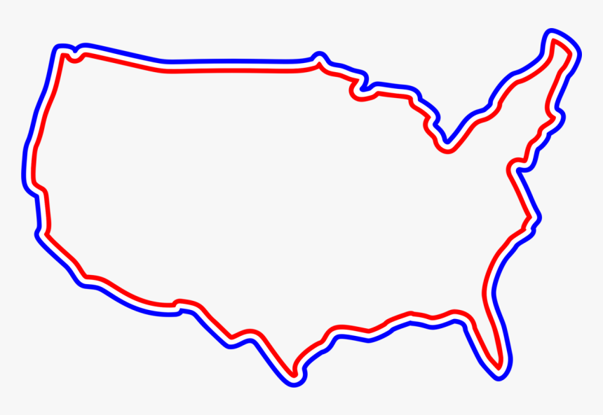 United States Transparent Map, HD Png Download , Transparent Png Image ...