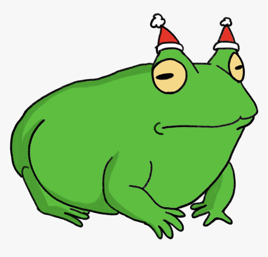 Frog Santa Hat Concept - True Frog, HD Png Download , Transparent Png ...