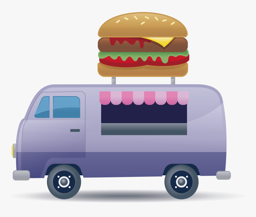 Transparent Hamburger Vector Png - Compact Van, Png Download ...