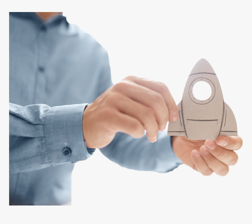 Transparent Hand Holding Paper Png - Airplane, Png Download ...