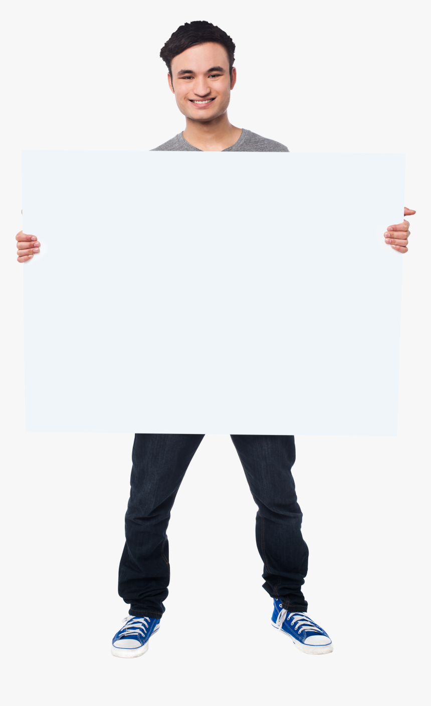 Men Holding Banner Png Photo - Man Holding Banner Png, Transparent Png ...
