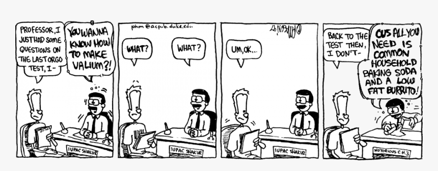 Chemistry Comic Strip, HD Png Download , Transparent Png Image - PNGitem