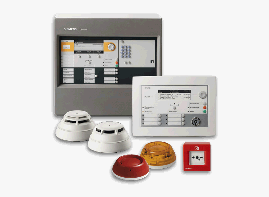 Fire Detection Images - Fire Alarm Control Panel Siemens, HD Png ...