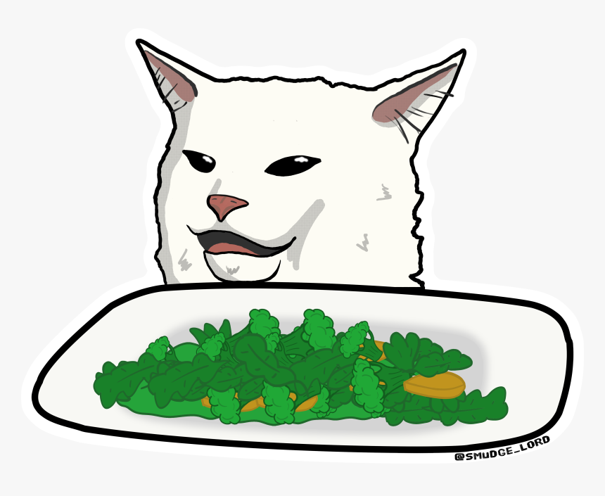 Smudge The Cat Sticker, HD Png Download , Transparent Png Image - PNGitem