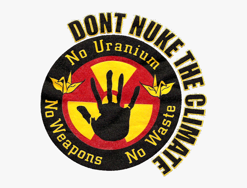 Don T Nuke The Cliimate Logo, Boycottedf - Nuclear Free, HD Png ...