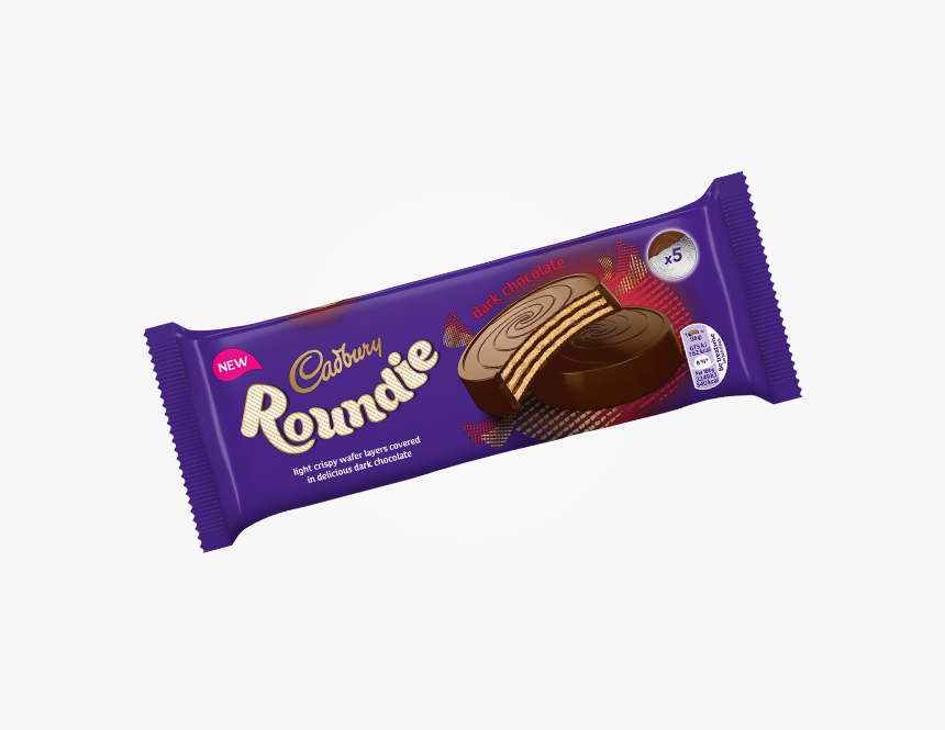 Cadbury Roundie Caramel Biscuits 5 Pack 150g, HD Png Download ...