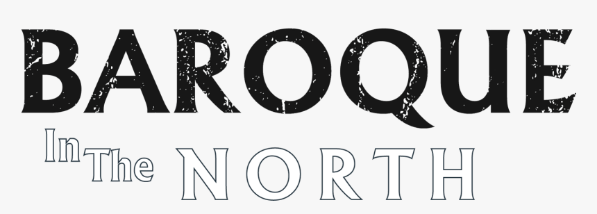 Baroque In The North Logo With Black And White Text - Circle, HD Png ...