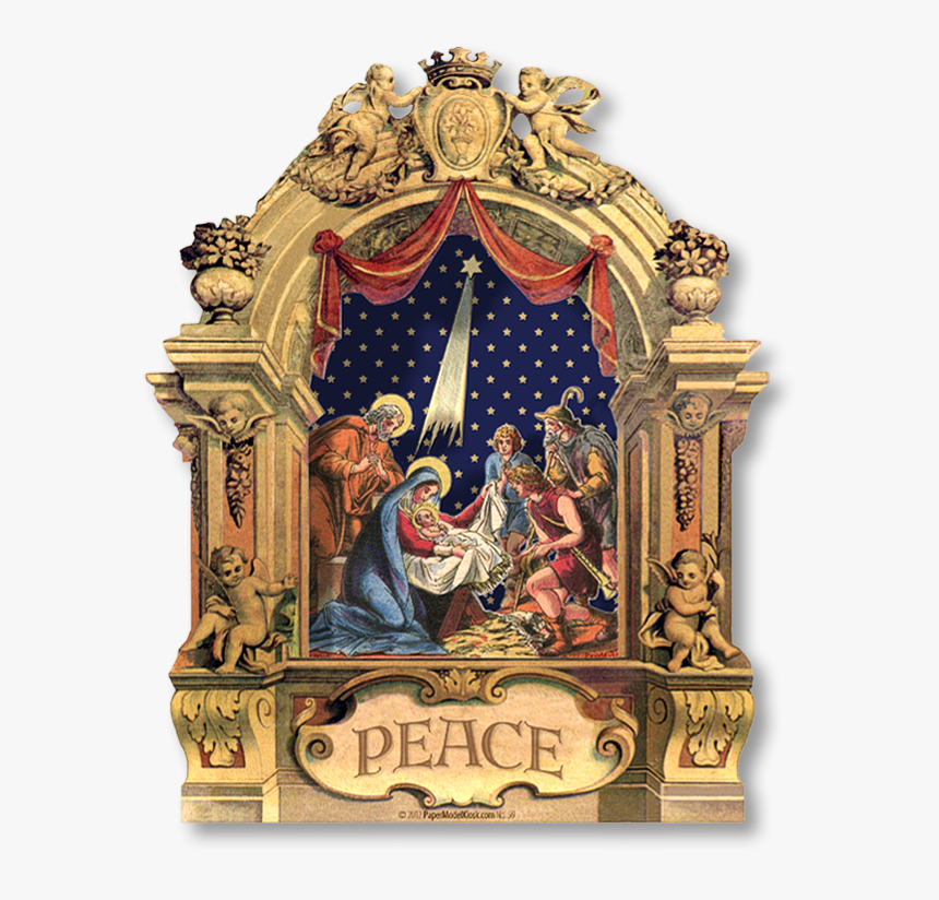 Baroque Nativity Scene, HD Png Download , Transparent Png Image - PNGitem