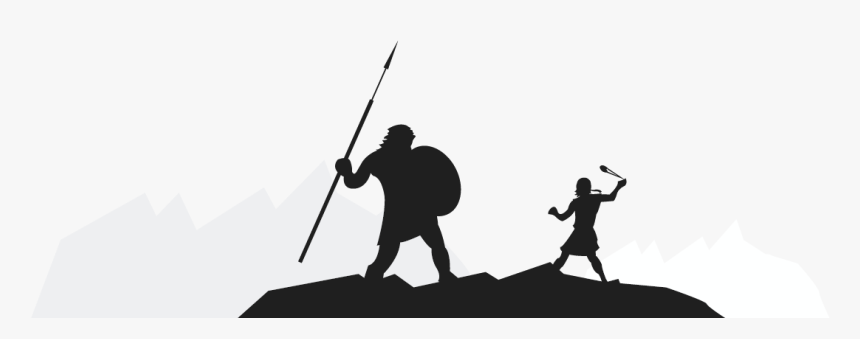 David And Goliath Logo, HD Png Download , Transparent Png Image - PNGitem