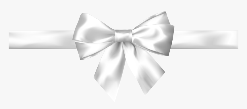 Download Hd White Bow - White Ribbon Png Free, Transparent Png ...