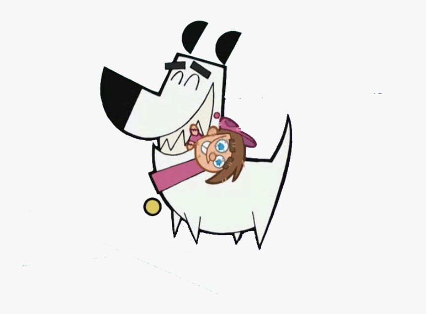 Doidle Holding Timmy From His Teeth-tx22 - Cartoon, HD Png Download ...
