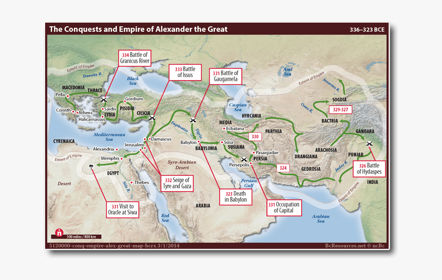 5120000 Conq Empire Alex Great Map Bcrx - Atlas, HD Png Download ...