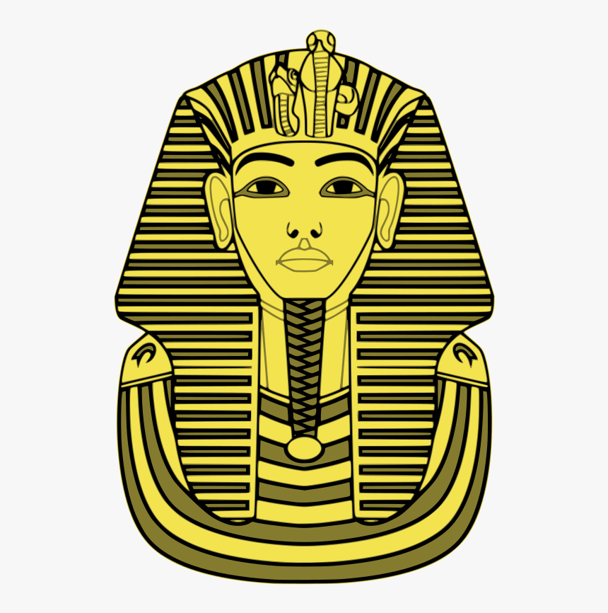 King Tut Mask Drawing