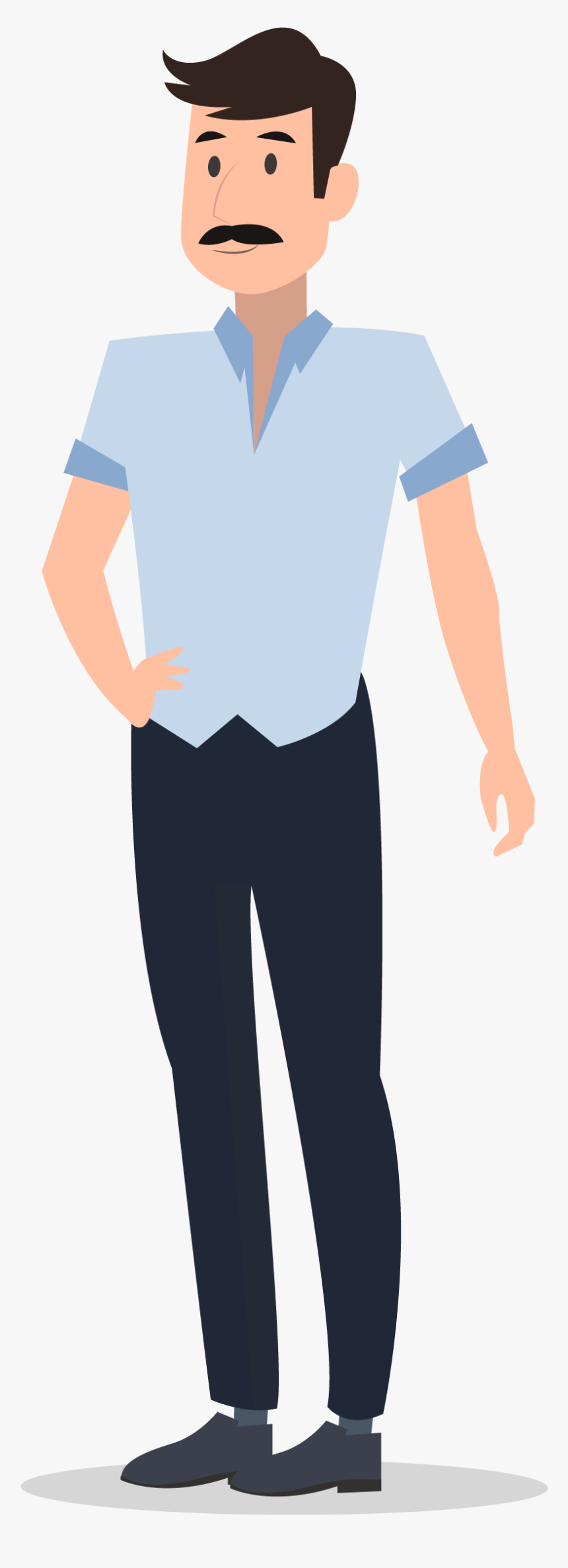 Character Man Beard Uncle Png And Vector Image, Transparent Png ...