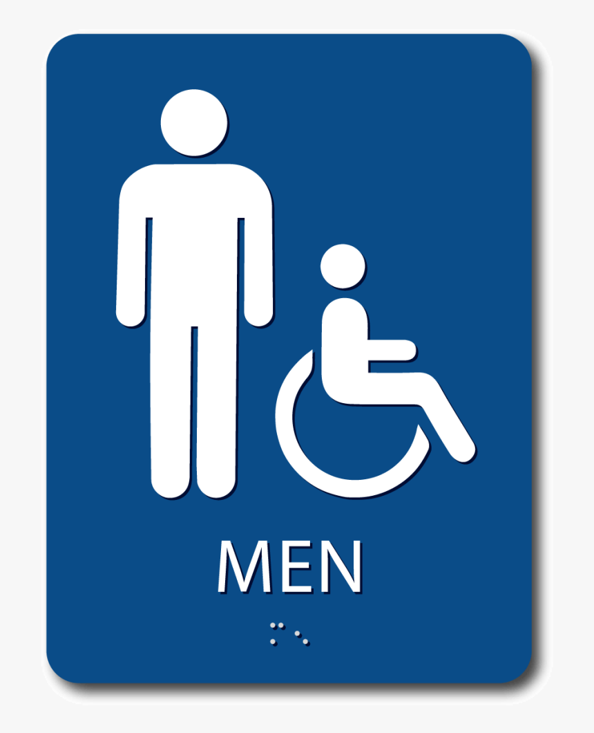 Mens Restroom Sign, HD Png Download , Transparent Png Image - PNGitem