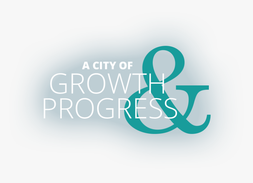 A City Of Growth And Progress Graphic - Graphic Design, HD Png Download ...